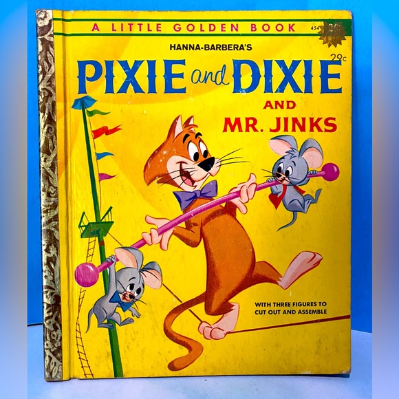 Little Golden Books | Toys | Hanna Barbera Pixie And Dixie And Mr Jinks ...